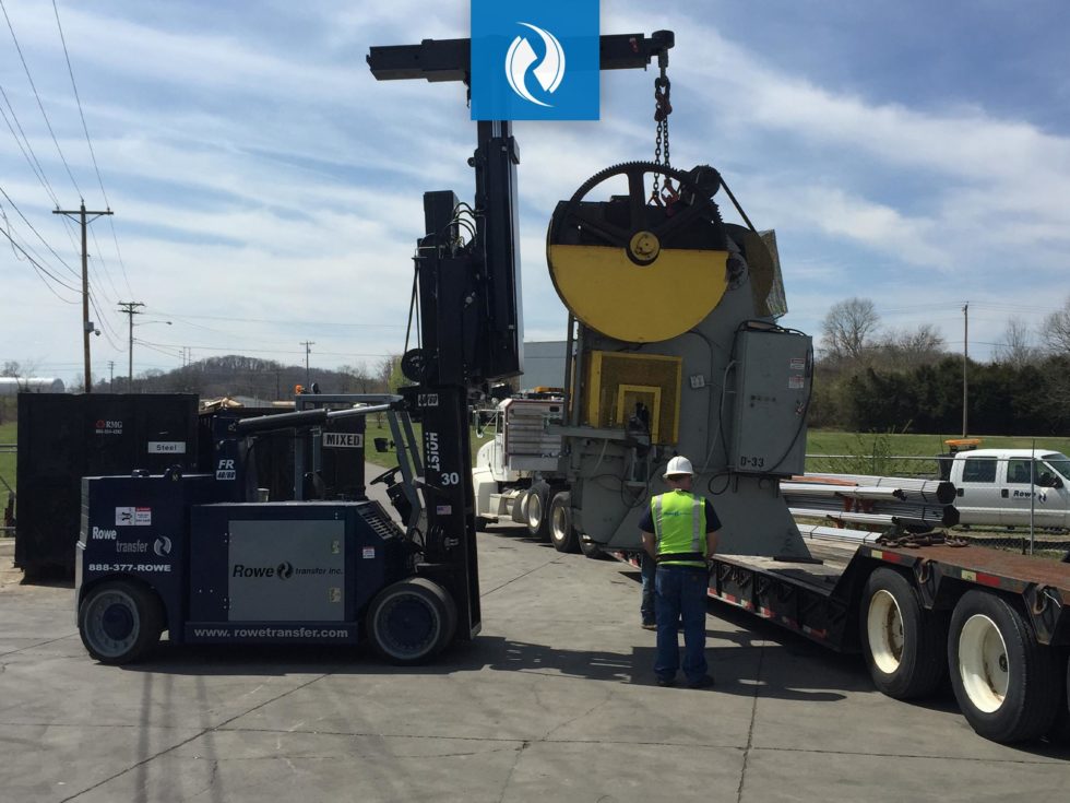 Considerations when Moving Heavy Equipment for Your Business - Rowe ...