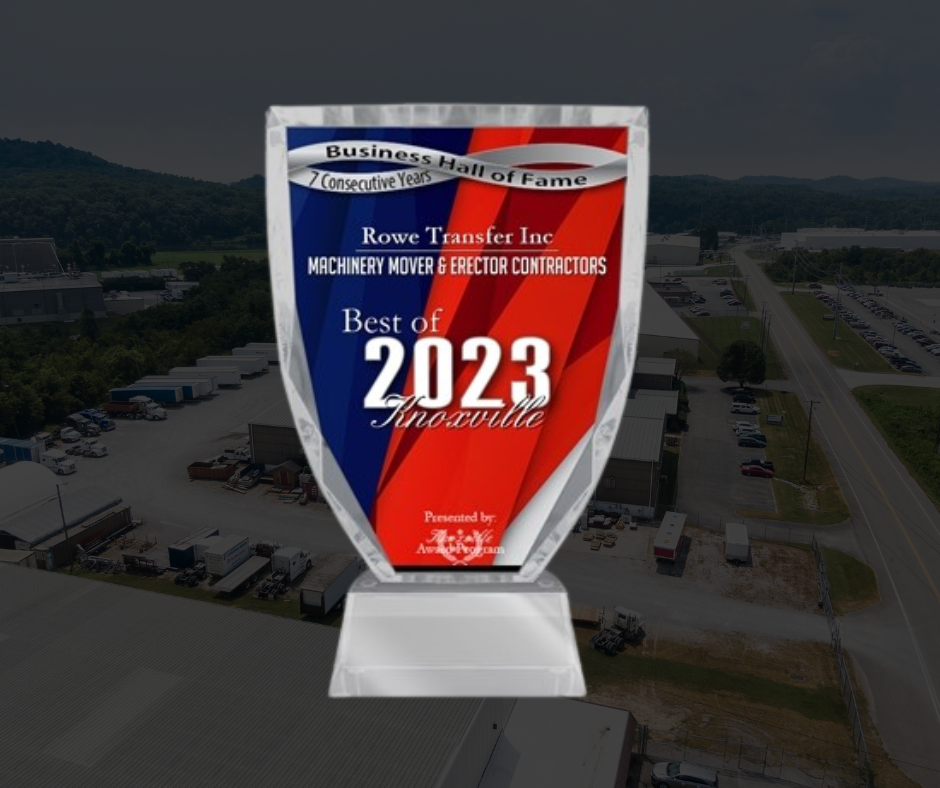 Rowe Transfer Inc Receives 2023 Best of Knoxville Award - Rowe Transfer